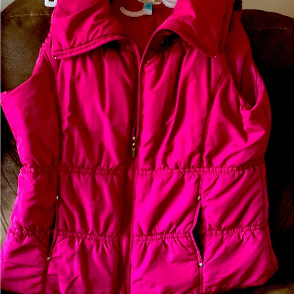 Jackets & Coats | Womens Fushia Pink Puffer Vest | Poshmark